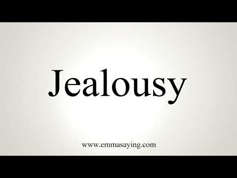 How To Pronounce Jealousy