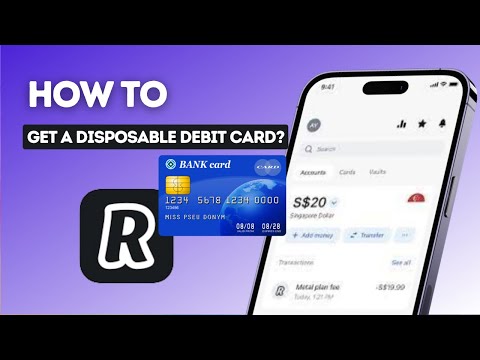 How to get a disposable debit card using Revolut?