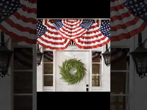 How Patriotic Are You? Bunting Banners Are Perfect To Go Big | 4th Of July Is Almost Here