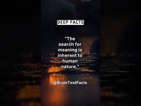 "The Search for Meaning in Love | Fascinating Facts Revealed!."#shorts #psychology #subscribers
