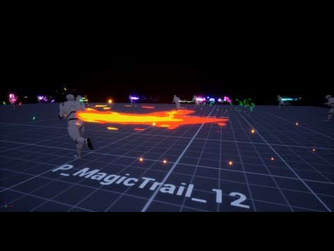 Stylized Magic Trails - Real Time VFX