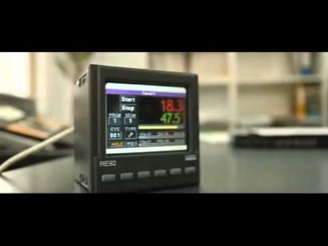 RE92 dual loop temperature controller for industry applications