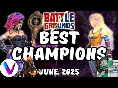 Best Champions for Battlegrounds Ranked & Vega's Tier List - Nico Minoru Karolina Dean - MCoC