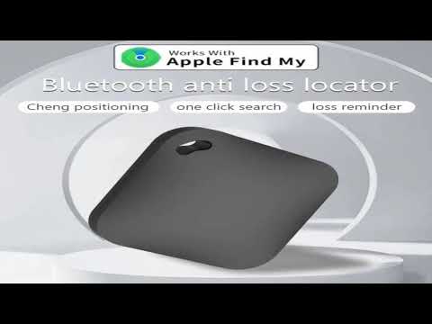 Smart Bluetooth GPS Tracker Work with Apple Find My APP ITag Anti Lost Reminder Device MFI Rated L