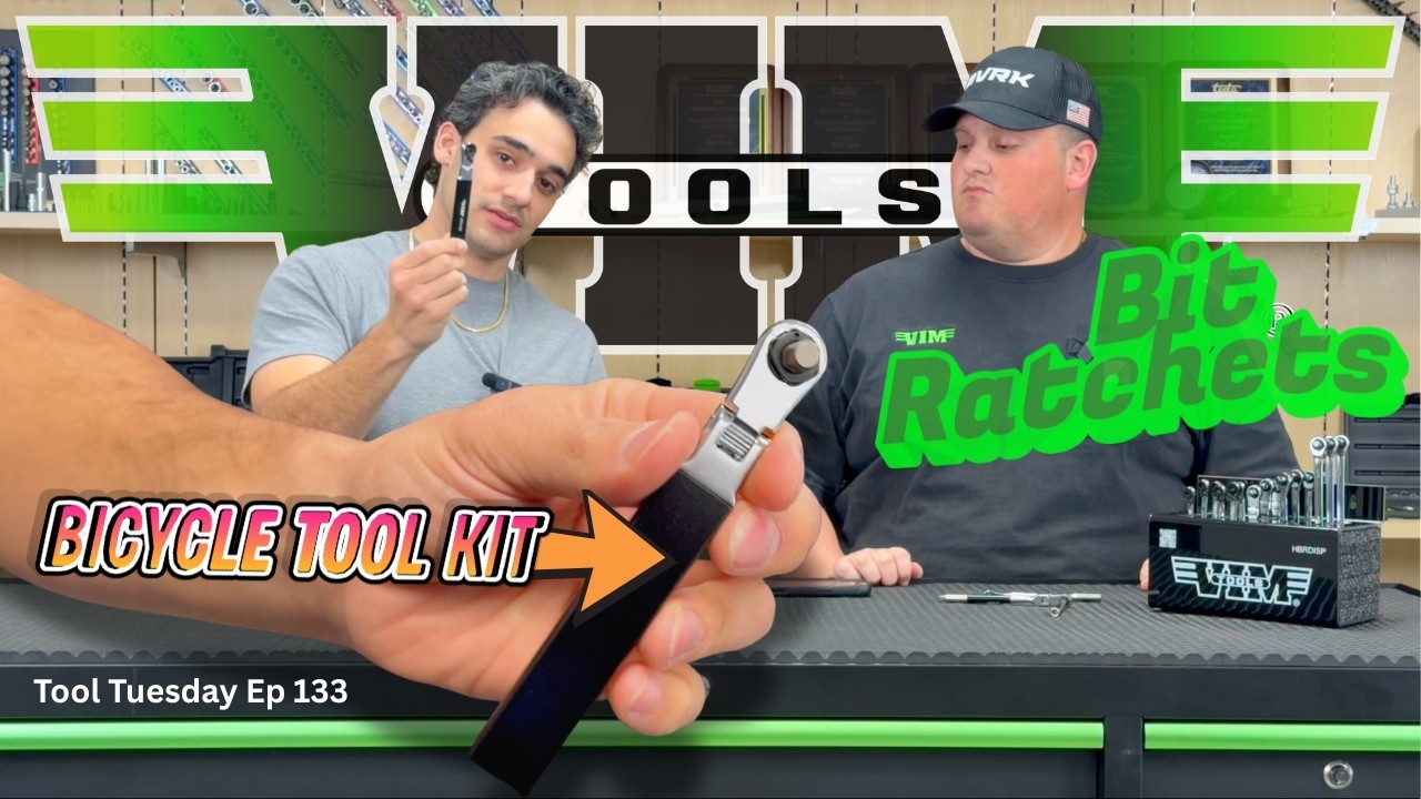 Bit Ratchet And Our New Bicycle Tool (THIS THING IS AWESOME) Tuesday by VIM Tools: Episode 133