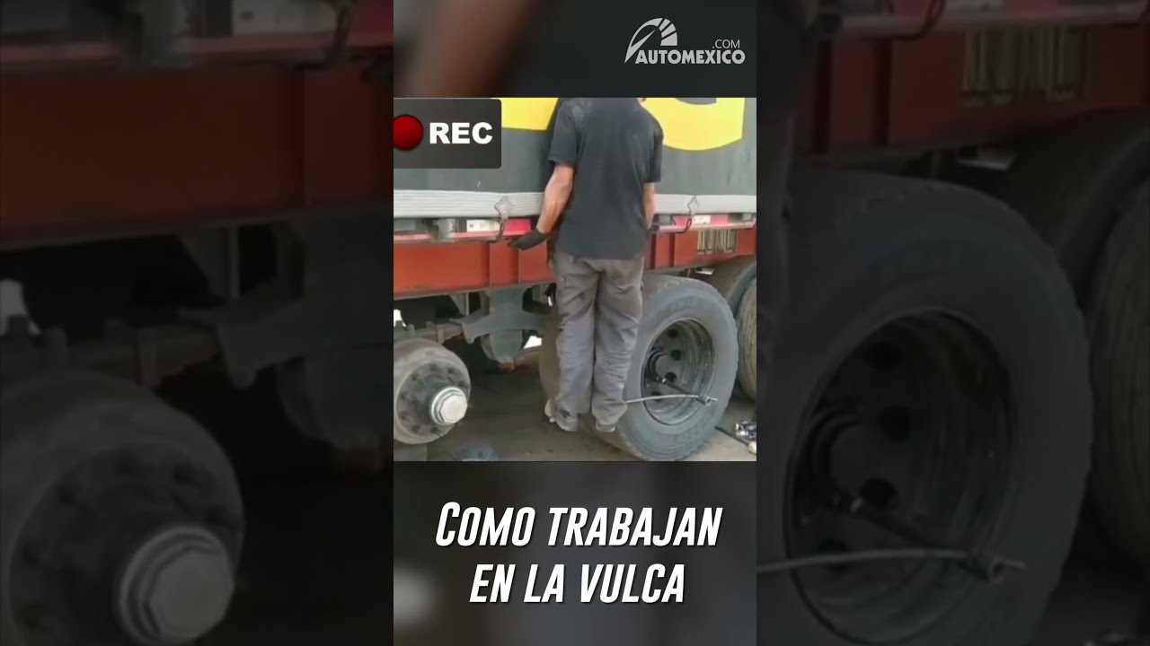 Así trabajan en la vulcanizadora #Shorts | Automexico