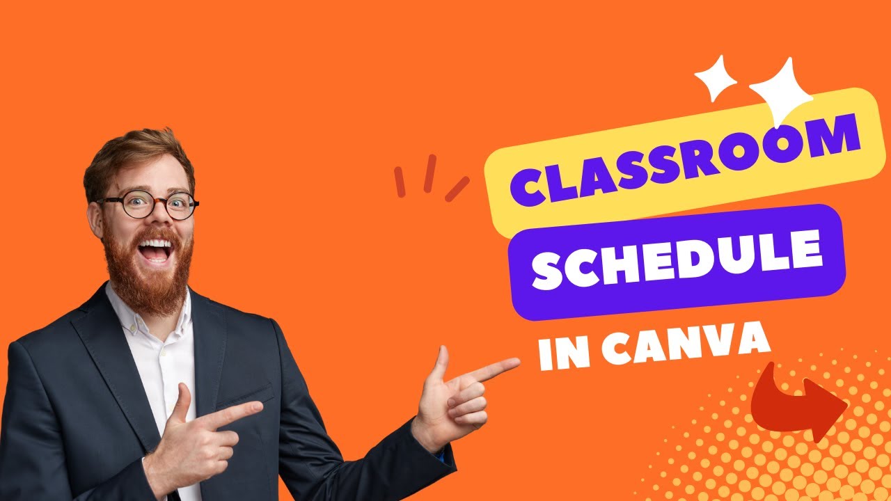 How to Design a Classroom Schedule in Canva!