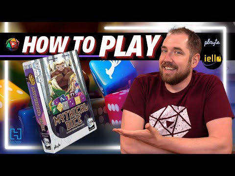 How to Play MYTHICAL DICE | Trick Taking with DICE! | Board Game Tutorial