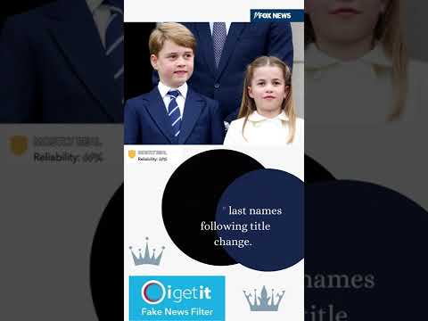 William and Kate's children using new Wales last names following title change