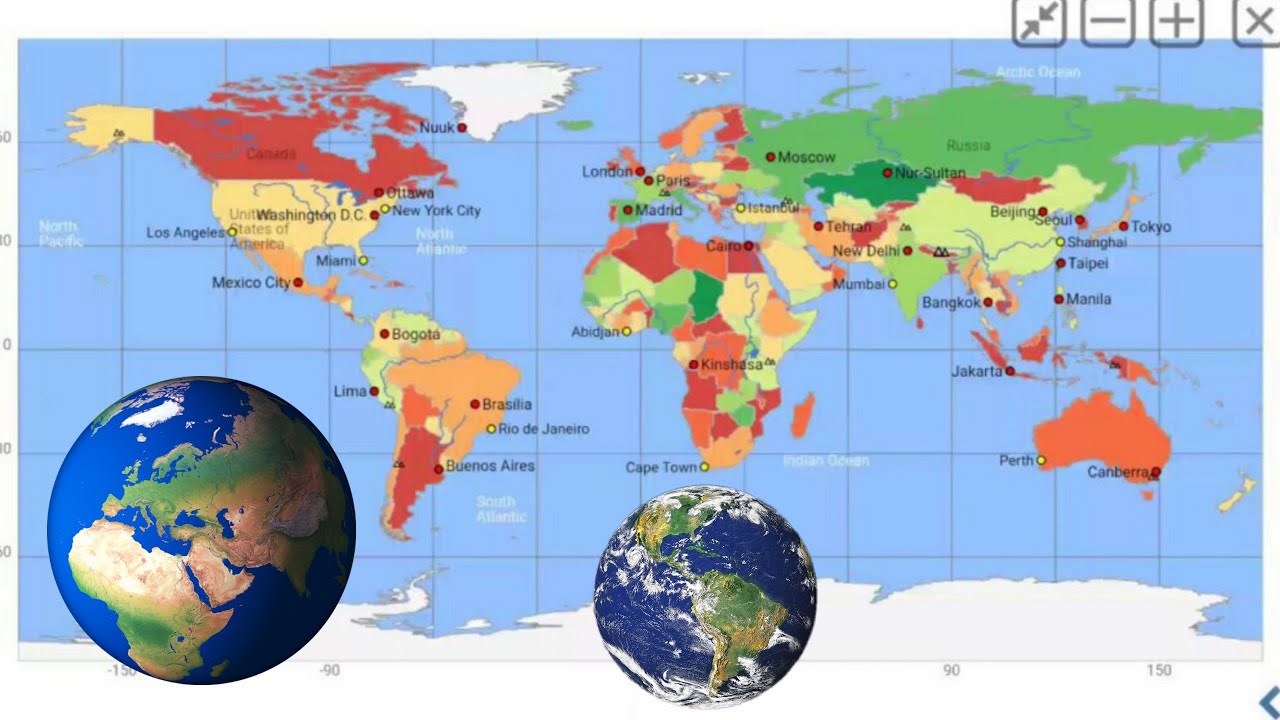 Best World Atlas App For Android | World Atlas MxGeo 2021
