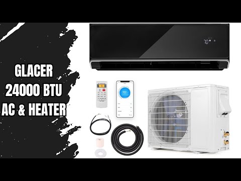 GLACER 24000 BTU Mini Split AC | Cool Your Space Fast | Review