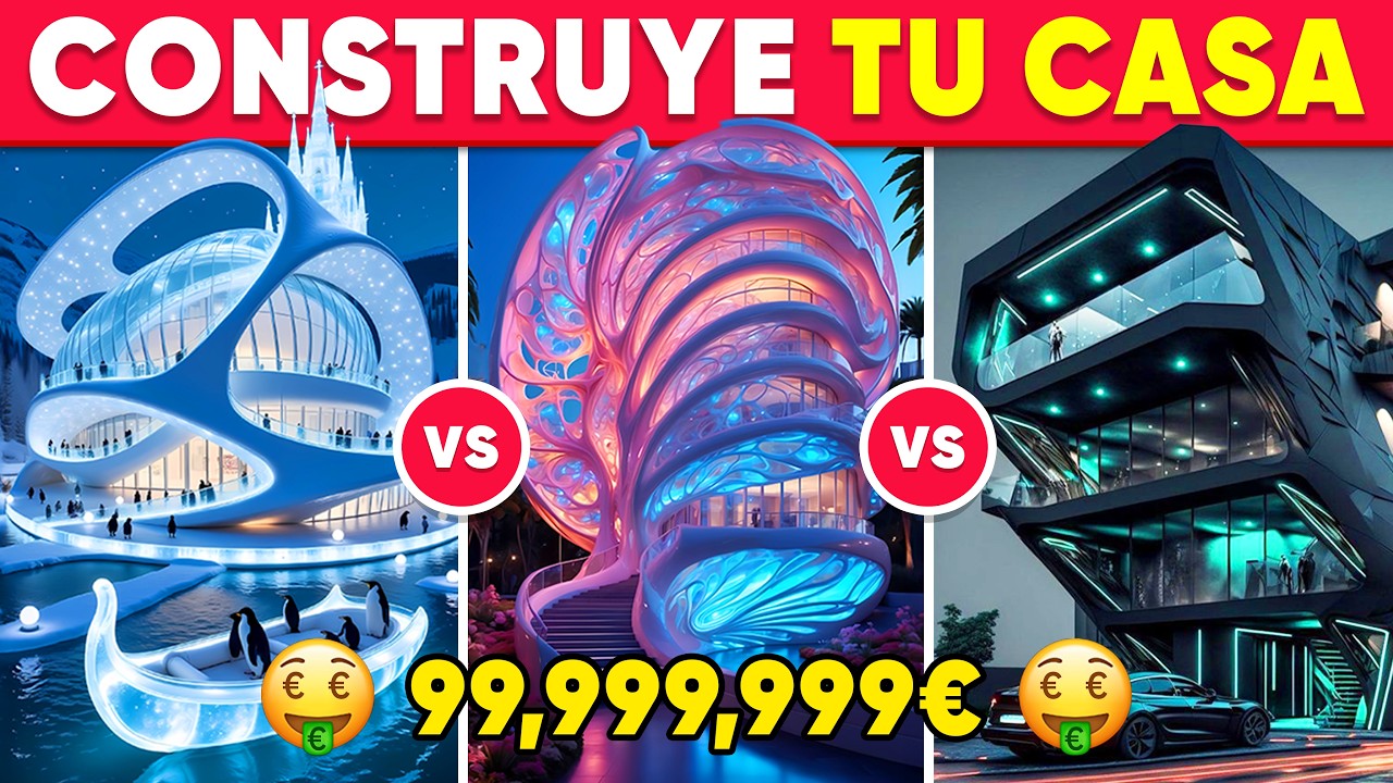 ¿Qué Prefieres? - CONSTRUYE Tu CASA ULTRA RICA De 99,999,999€ 🏰🦈💖🤑 Leo Quiz Trivia