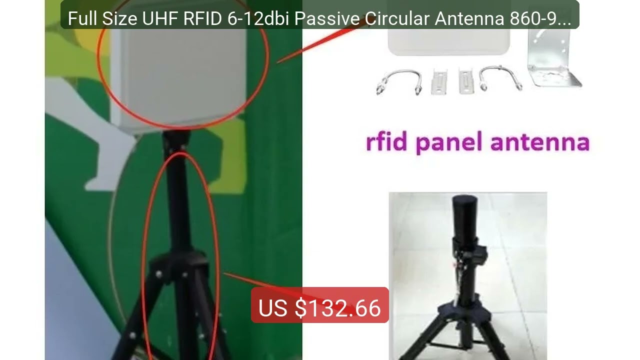 Full Size UHF RFID 6-12dbi Passive Circular Antenna 860-960MHz... — Hot Deal 2026 | Limited Offer!