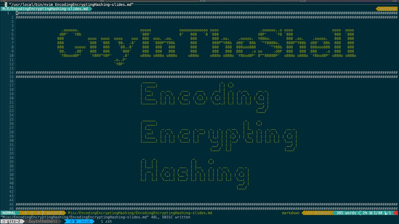 Encrypting/Encoding/Hashing