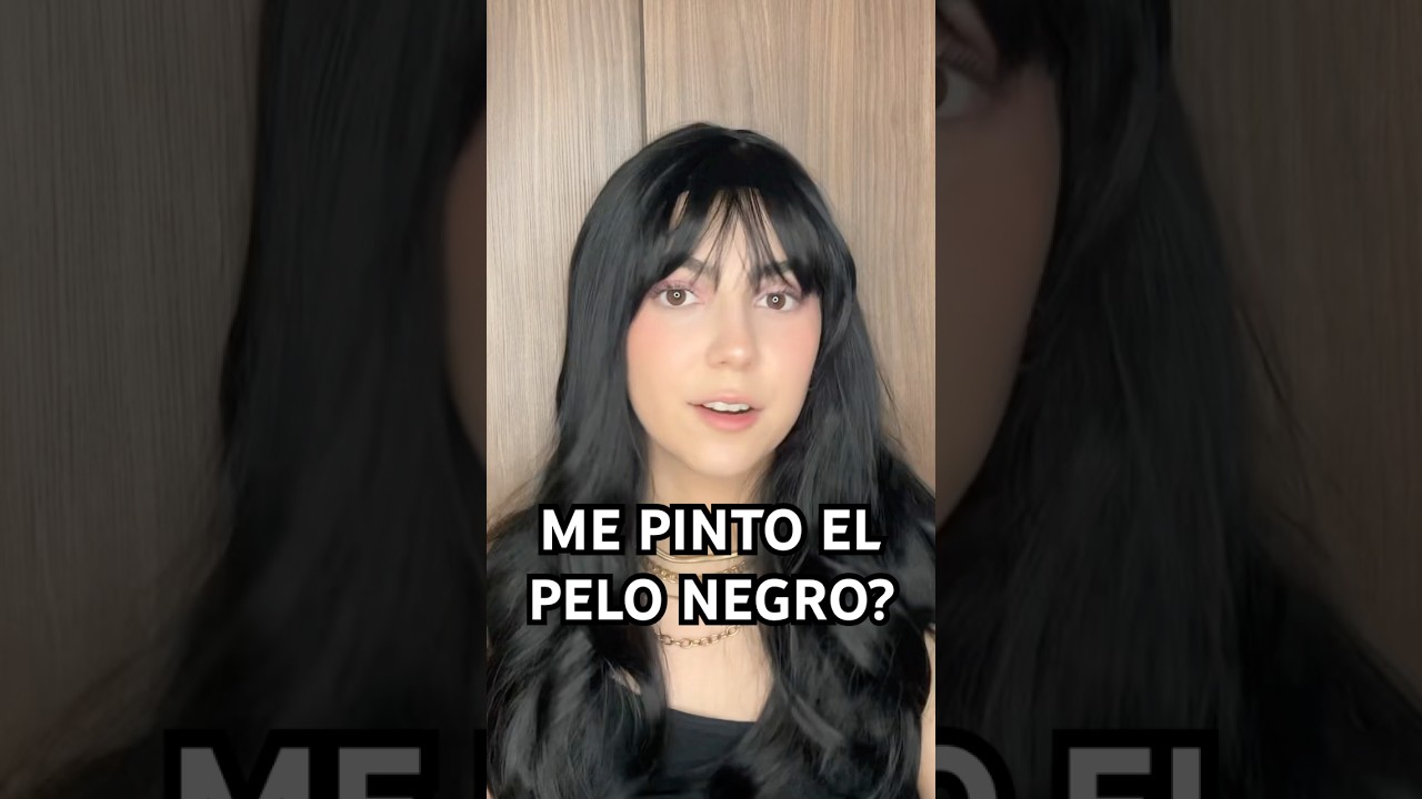 Am I going to dye my hair black?!😳😅 #hair