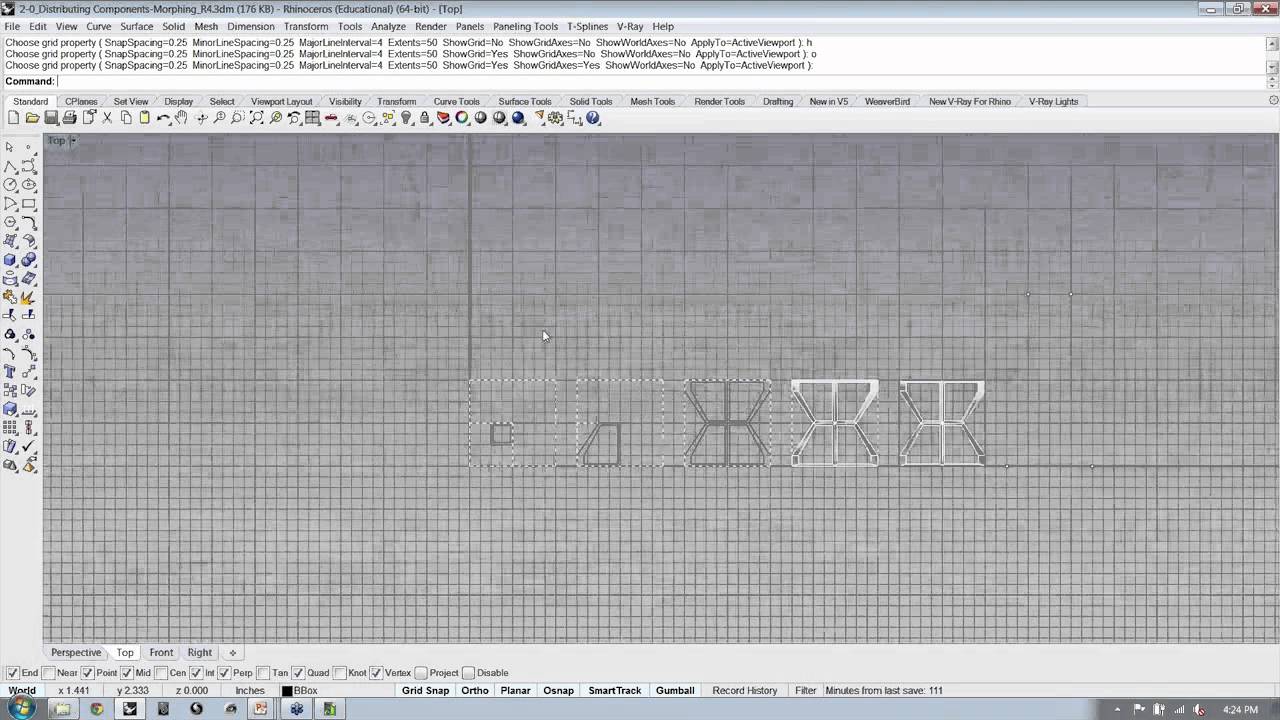 Algorithmic Design 08 | Transforming Components
