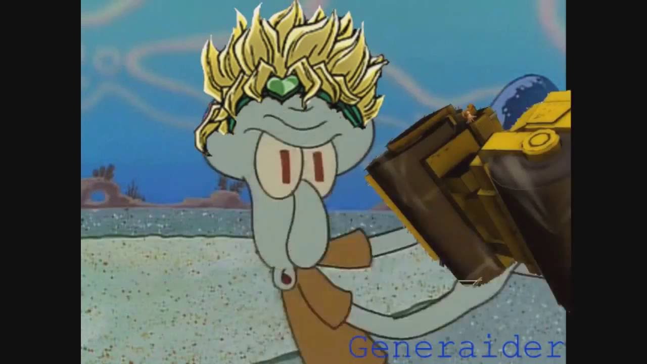 Squidward Unleashes ZA WARUDO!!