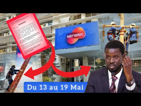 Communiqué SENELEC // Français Wolof Courant dafay...😳