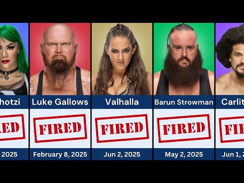 All 39 WWE Superstars Released in 2025 (So Far)–Shocking Exits!