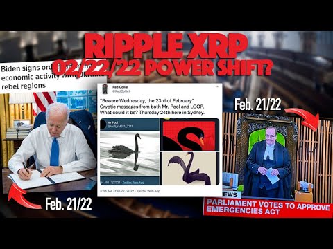 Ripple XRP: 02/22/22 Is Mr. Pool’s Blackswan Connected To A Power Shift That We’re Currently Seeing?