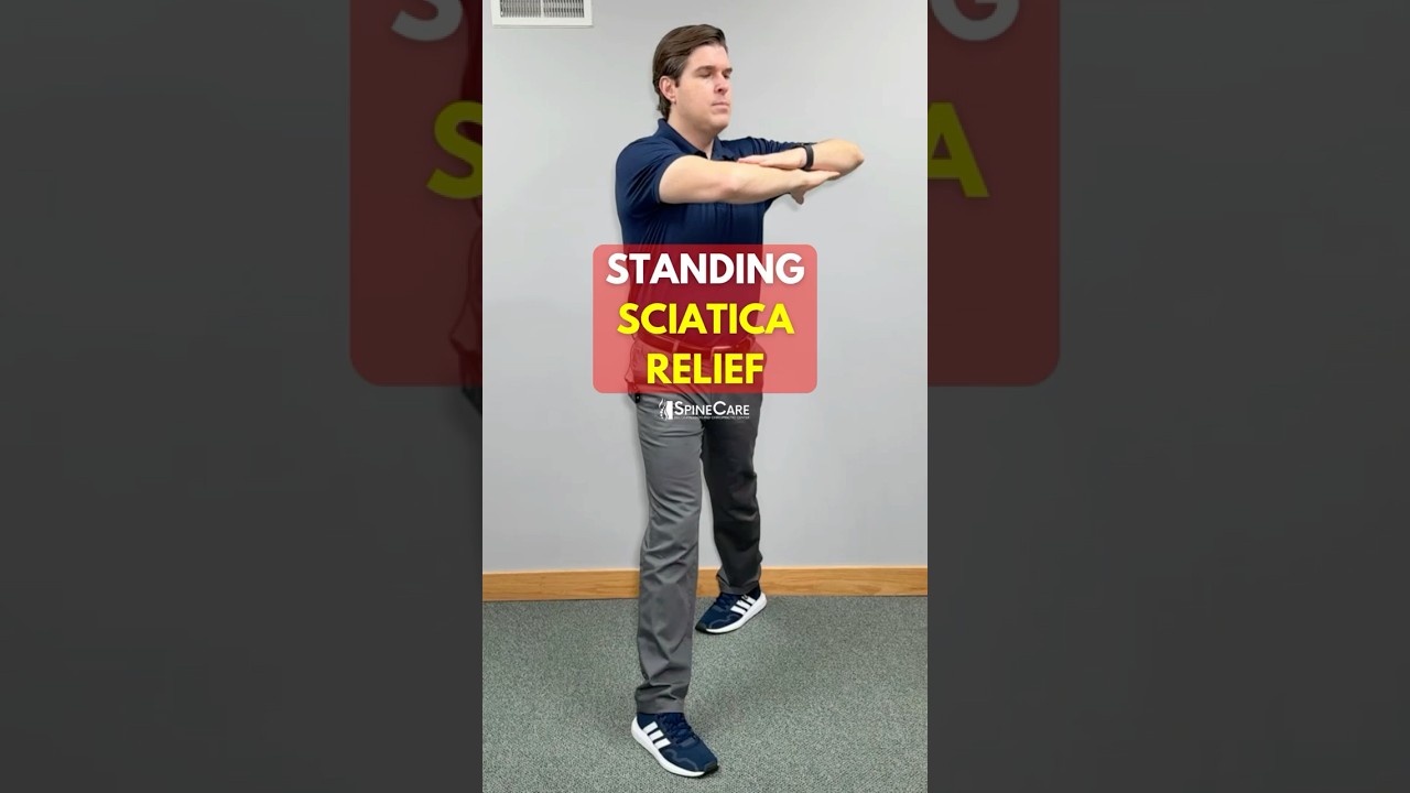 Standing Piriformis Release for Instant Sciatica Relief