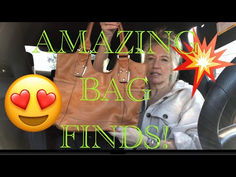 OMG! Look at All These THRIFTED Designer PURSES!!