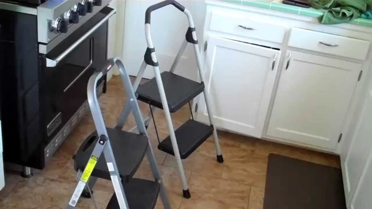Comparing 2-step Ladders - Gorilla and Rubbermaid
