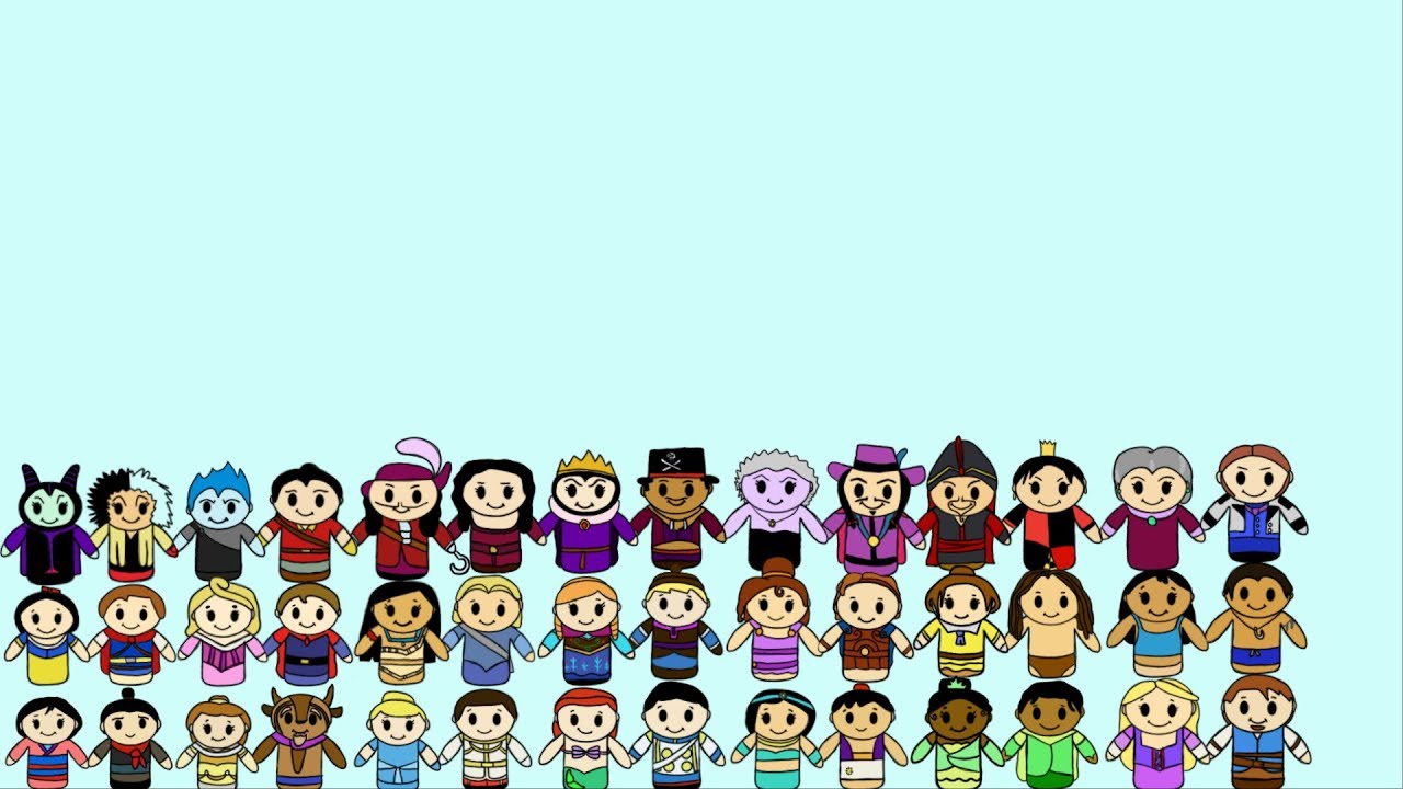 Drawing all Disney Characters! (pt.1)