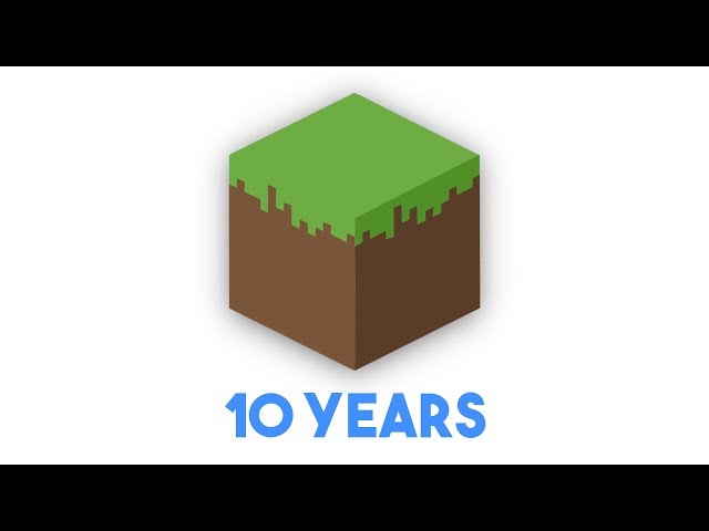 Minecraft 10 Year Anniversary video - the whole Minecraft version ...
