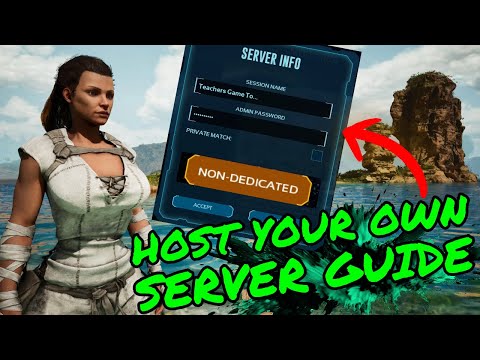 Hosting Your Own Server on Ark Survival Ascended Guide! PS5/XBOX/PC How to make Non-Dedicated Server