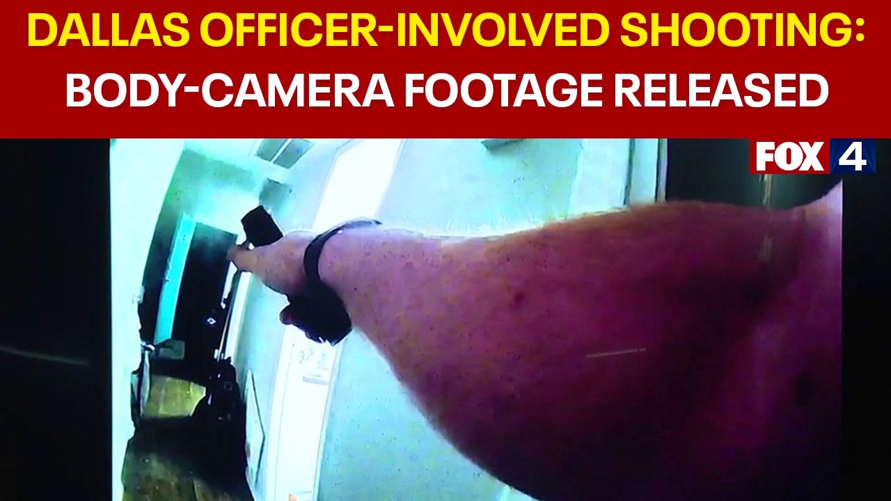 Body-camera footage released in Dallas officer-involved shooting