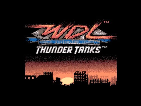 [World Destruction League -Thunder Tanks-] Gameplay (Game Boy Color)
