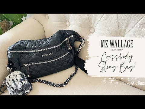 MZ Wallace | Crossbody Sling Bag Review & Packing! | GatorMOM