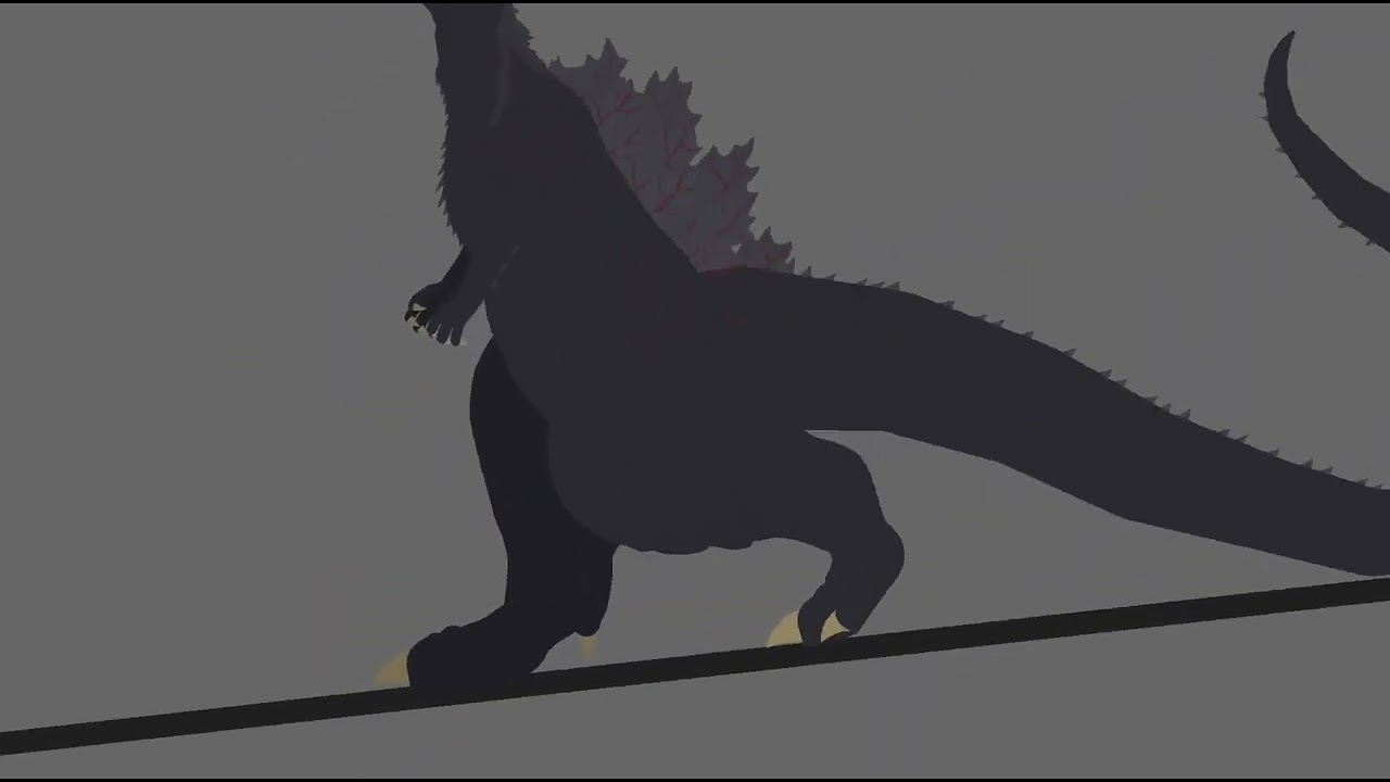 Godzilla Ultima test ll Godzilla stick nodes animation