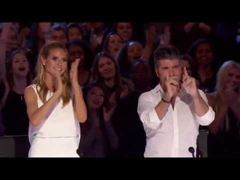 America's Got Talent 2016 Audition - Brian Justin Crum Singer Gets Standing Ovation with great Cover