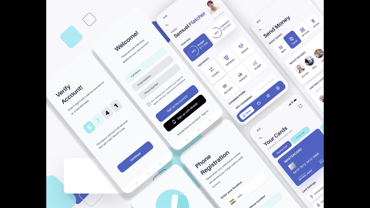 Android Wallet App UI Kit (Source Code Included)
