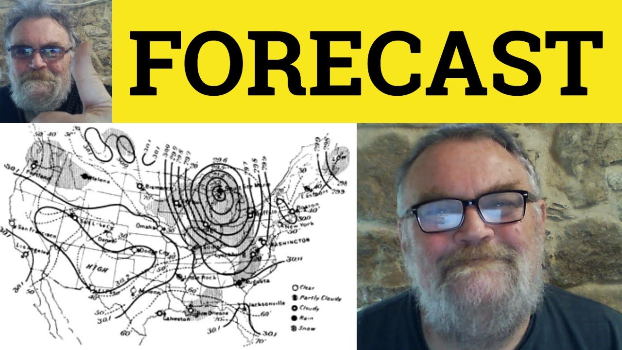 🔵Forecast Meaning - Forecasting Definition - Forecast Examples Business English Forecast Forecasting