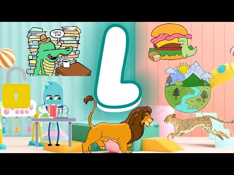 words that start with letter L for toddlers | words that start with L | L for words