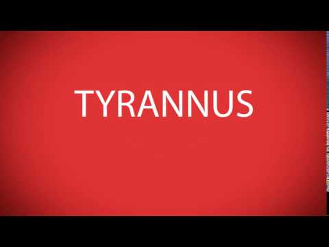 How to pronounce TYRANNUS [Marvel characters]