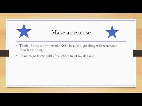 Peer Pressure and Refusal Skills
