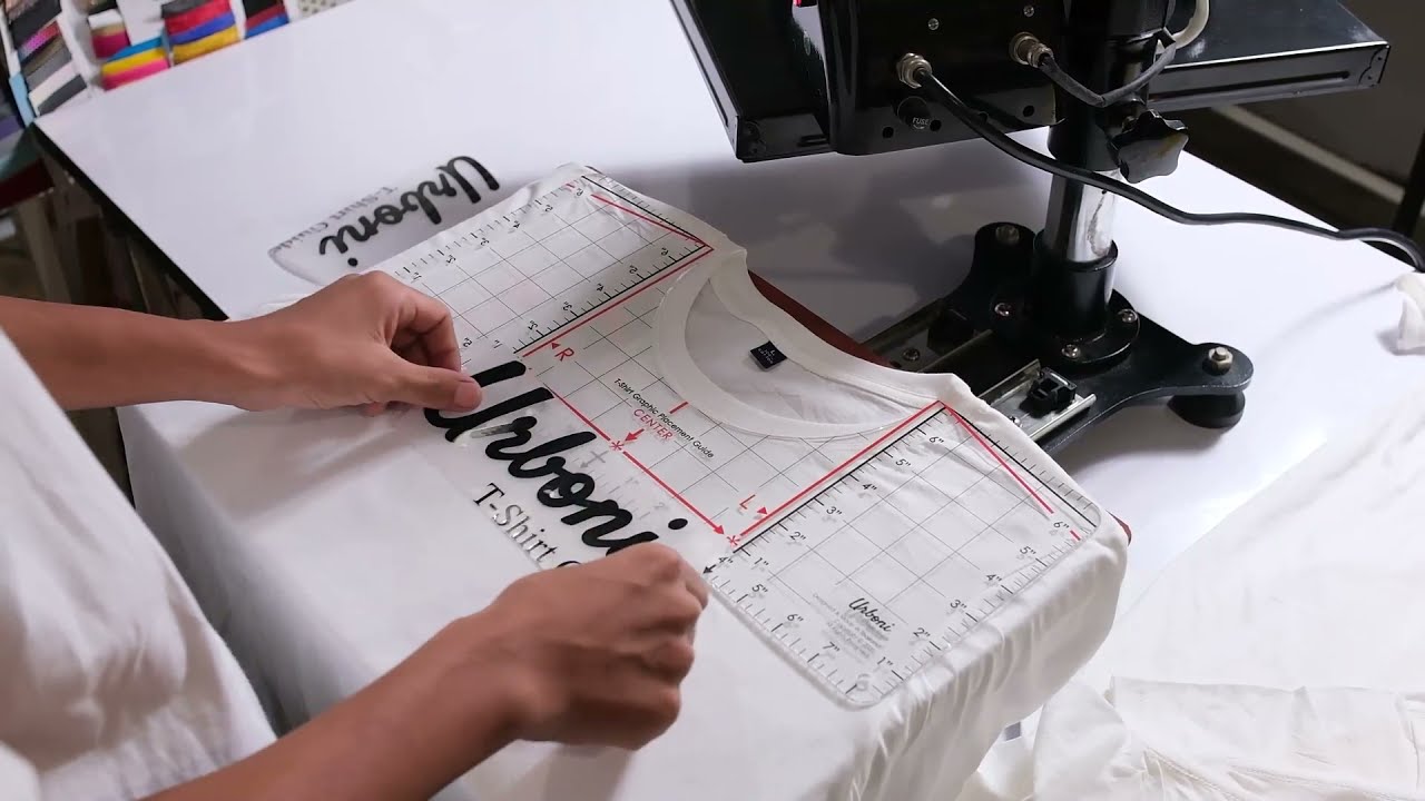 (Quick Intro) How to Use Urboni T-Shirt Ruler - Align Design Like a Pro in Seconds!