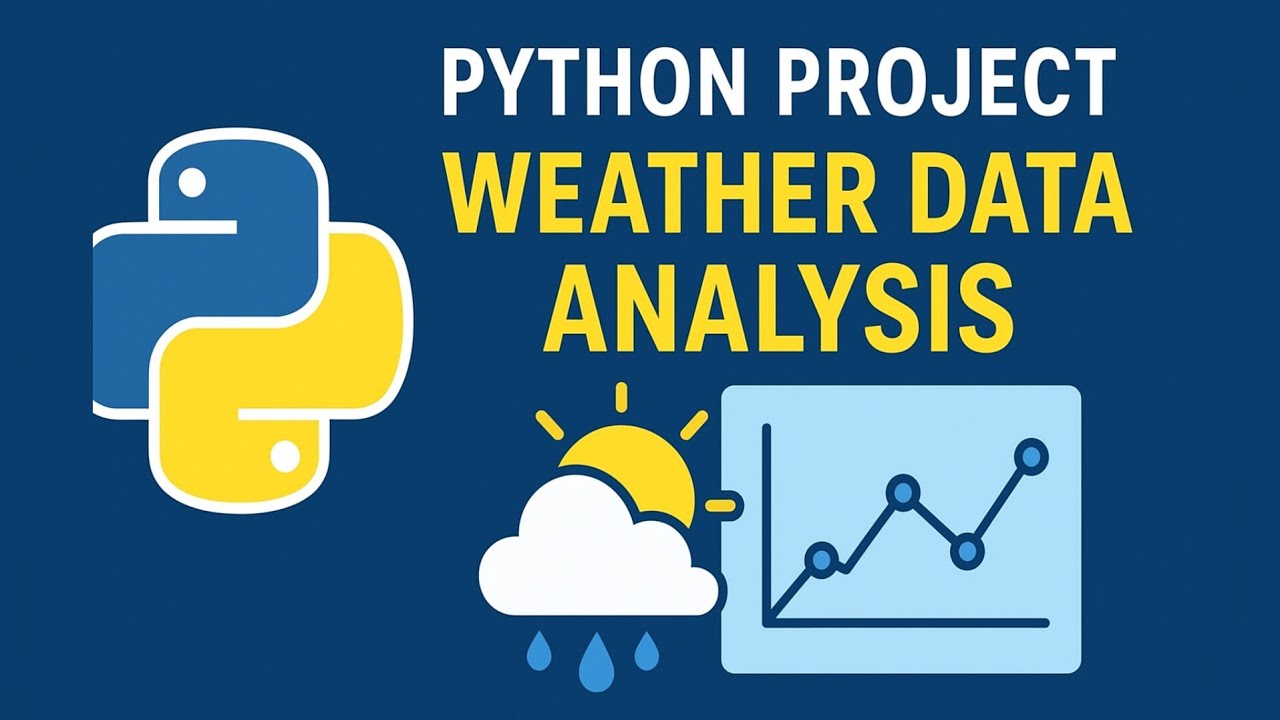Python Project: Weather Data Analysis | Pandas, Matplotlib, Seaborn