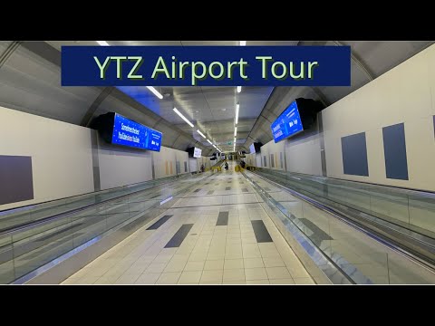 Walking through Billy Bishop Toronto City Airport (YTZ)