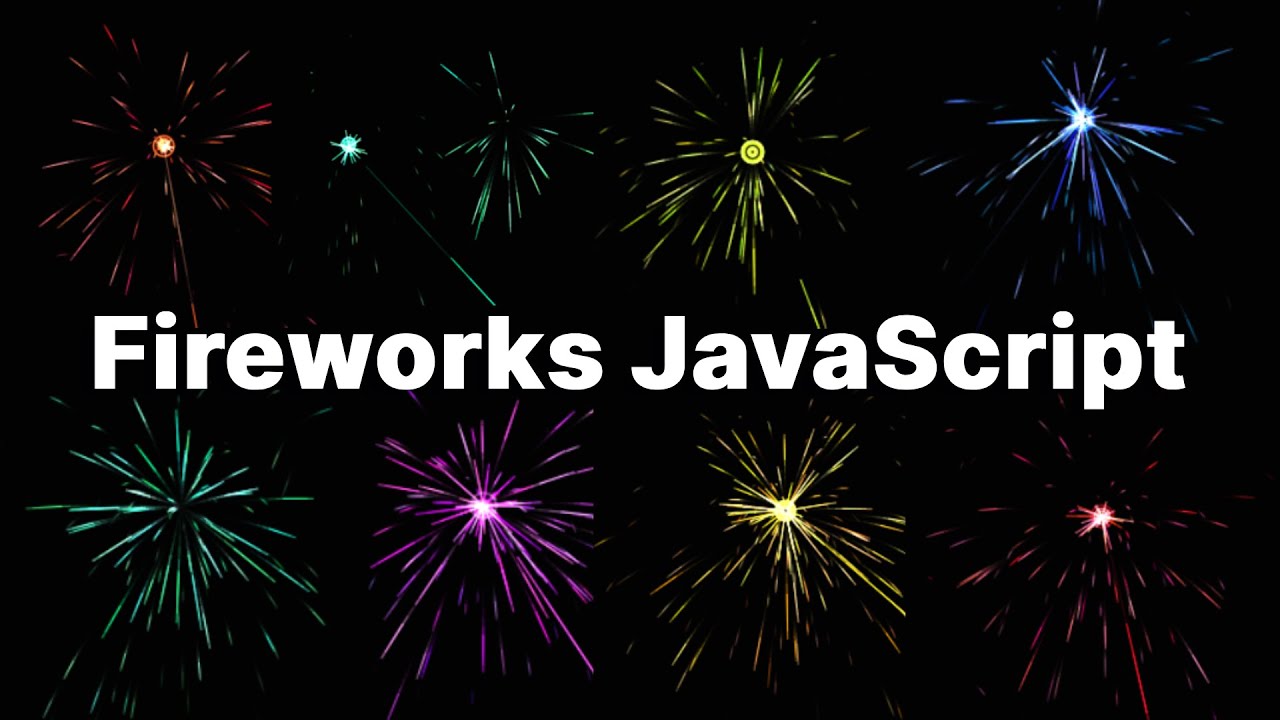 Fireworks JavaScript with HTML CSS | HTML CSS JavaScript Fireworks @raselcoder