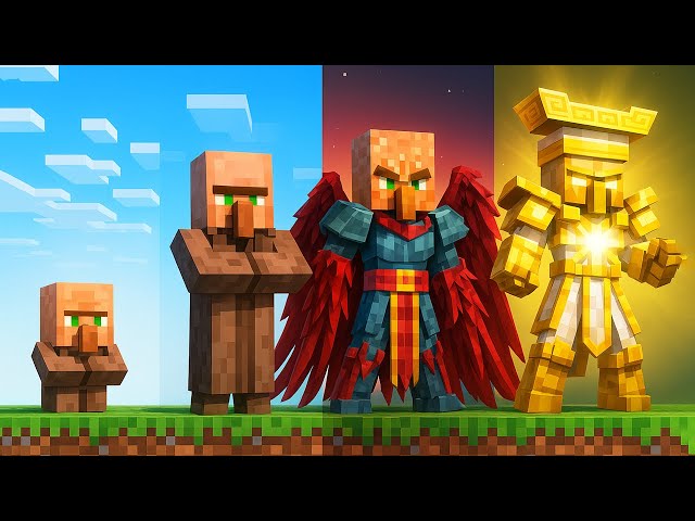 อัพเกรด "Villager" จากปกติไป GOD เพื่อสิ่งนี้...!!! (Minecraft ...