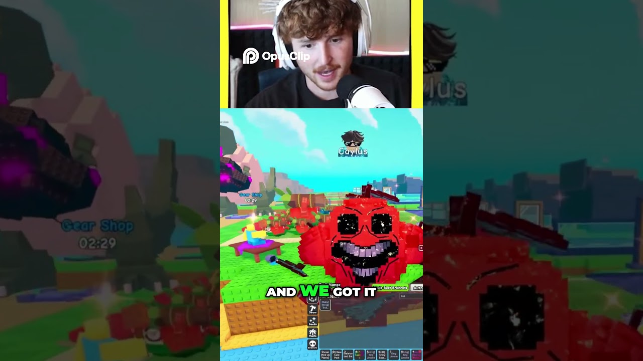 CaylusBlox 🪄🃏🥭 RARE Troll Mango UNLOCKED! CRAZY Plants Vs Brainrots Item Showcase!