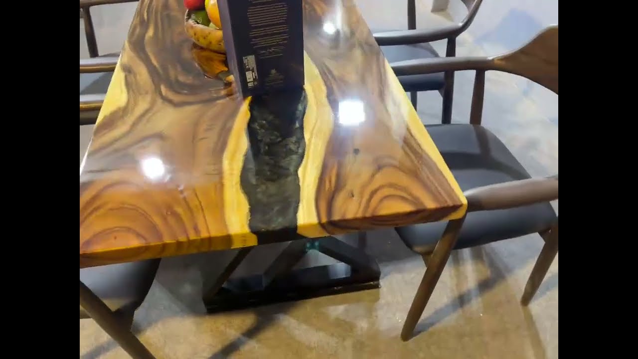 EPX0340 (1400-700-42) - Epoxy Coffee Table/ Study Table - Natural ...