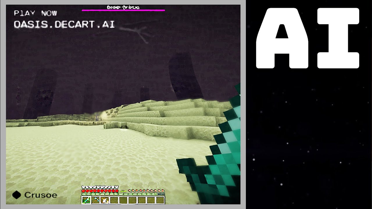 found the end in AI Minecraft speedrun..