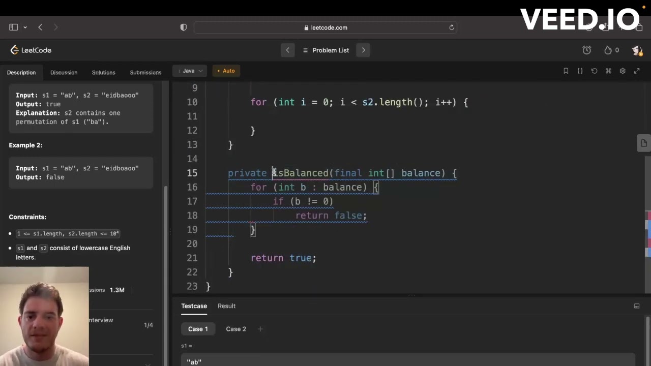 Leetcode Solution - 567 Permutation in String
