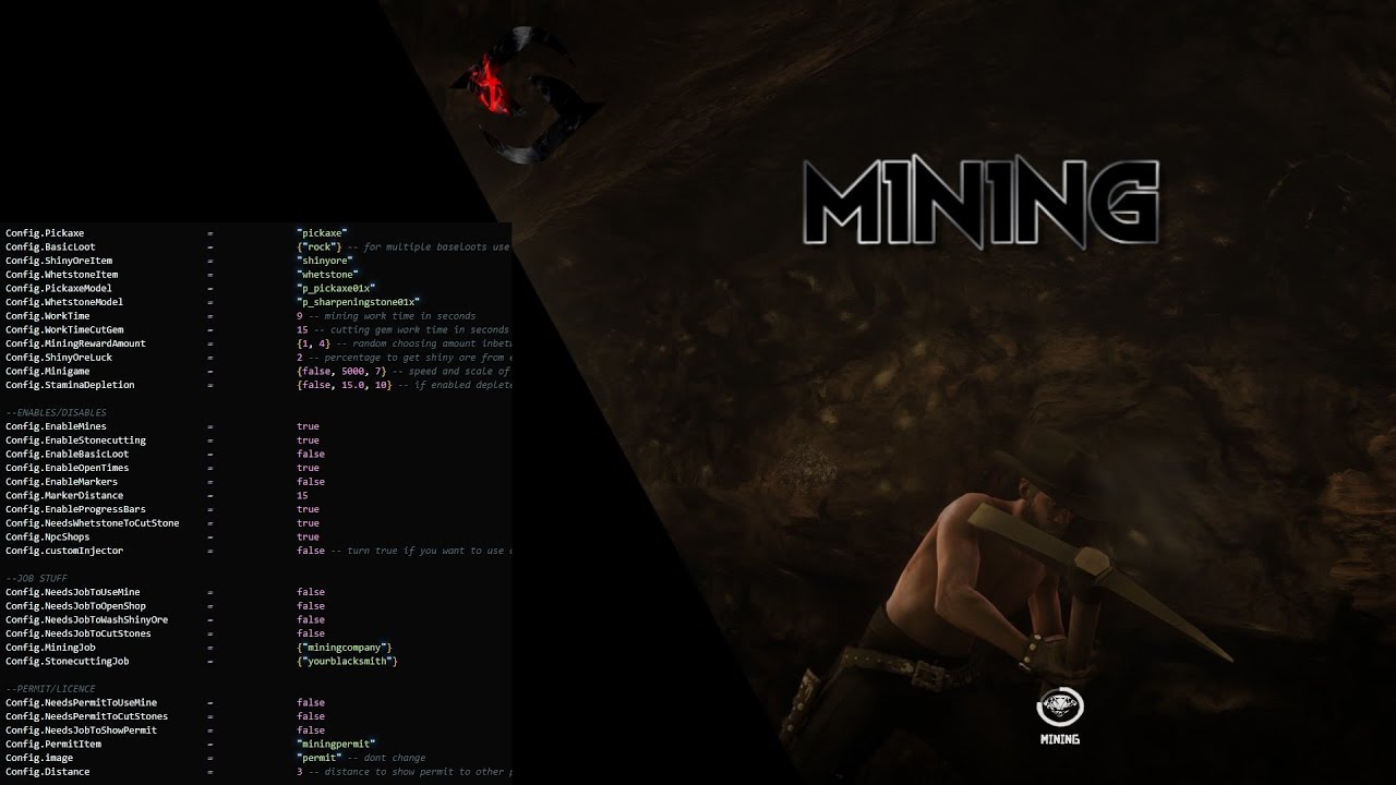 556_mining - redm script illustration